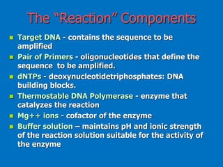 PCR | PPT