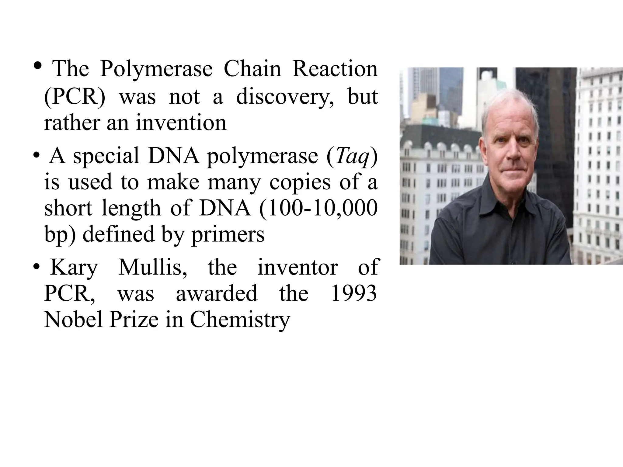 Introduction to Polymerase Chain Reaction (PCR) | PPT