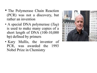 Introduction to Polymerase Chain Reaction (PCR) | PPT