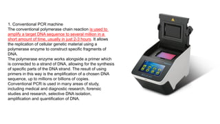 pcr.pdf molecular genetics pdf pcr practicale | PDF | Chemistry | Science