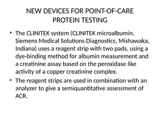URINE SPOT PROTEIN CREATININE RATIO BASICS | PPTX