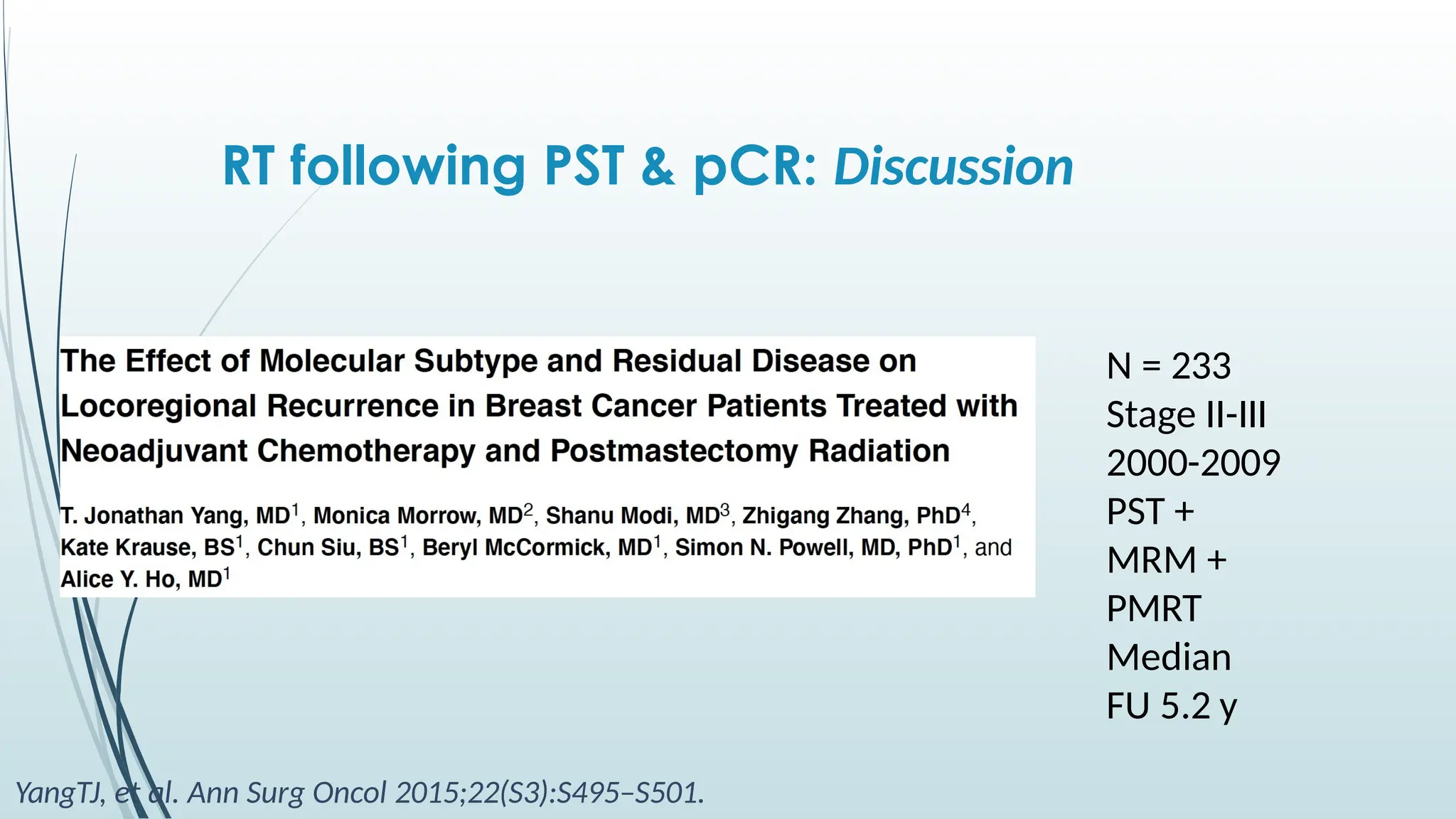Pathological complete response after chemotherapy | PPTX