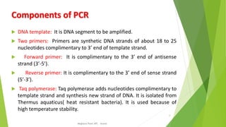 POLYMERASE CHAIN REACTION | PPTX