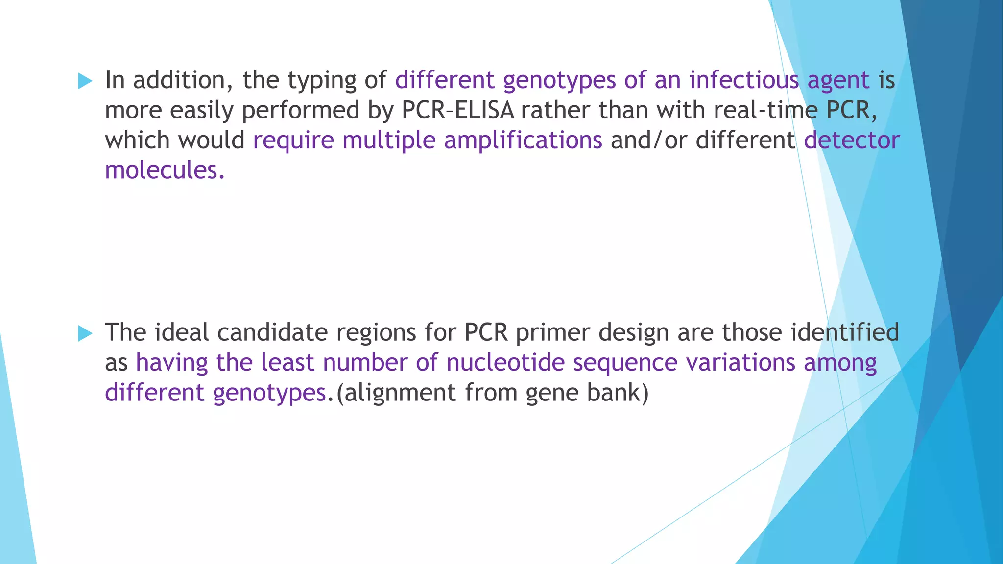 Pcr elisa | PPTX