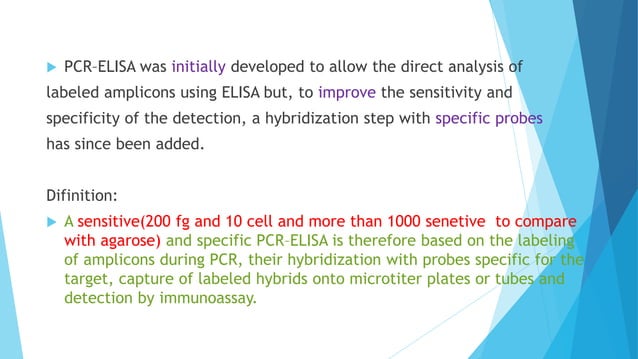 Pcr elisa | PPTX | Infectious Diseases | Diseases and Conditions