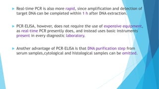 Pcr elisa | PPTX