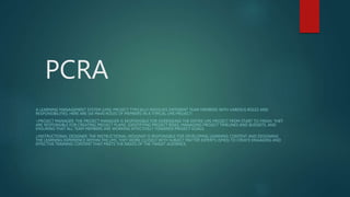 PCRA.pptx | Business | Business and Finance