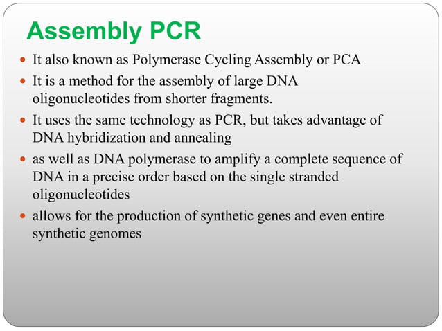 Pcr and its types | PPTX