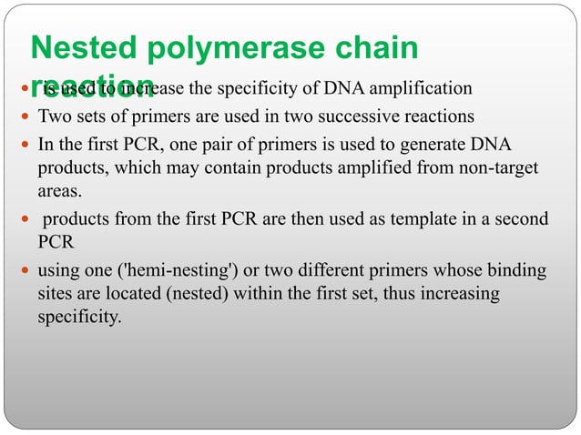 Pcr and its types | PPTX