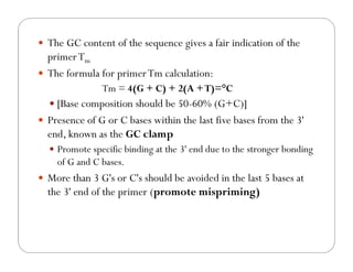 PCR and Primer design[604].pdf