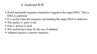 PCR and primer design techniques | PPTX