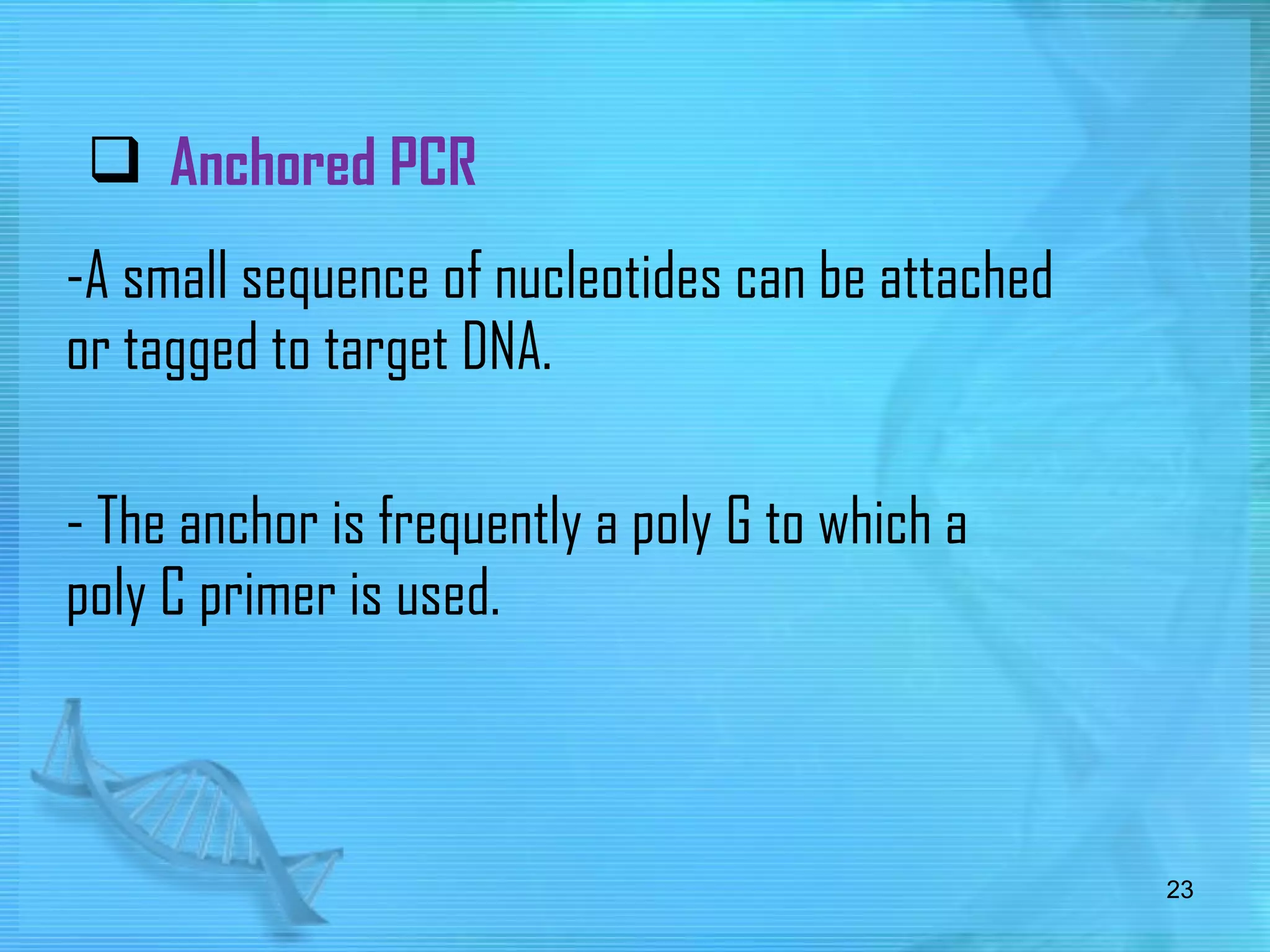 PCR and its types | PPT