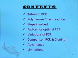 PCR and its types | PPT
