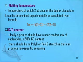PCR and its types | PPT