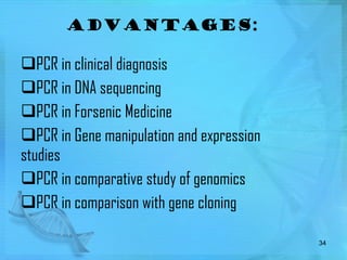 PCR and its types | PPT