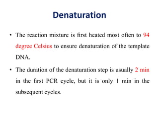 PCR based molecular markers | PPTX