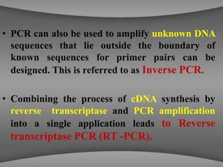 Pcr based gene cloning | PPTX