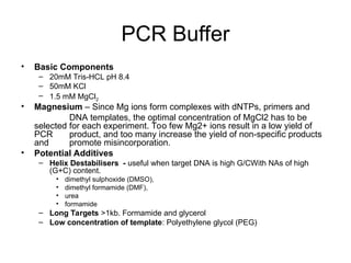 PCR Basics.ppttttttttttttttttttttttttttt | PPT