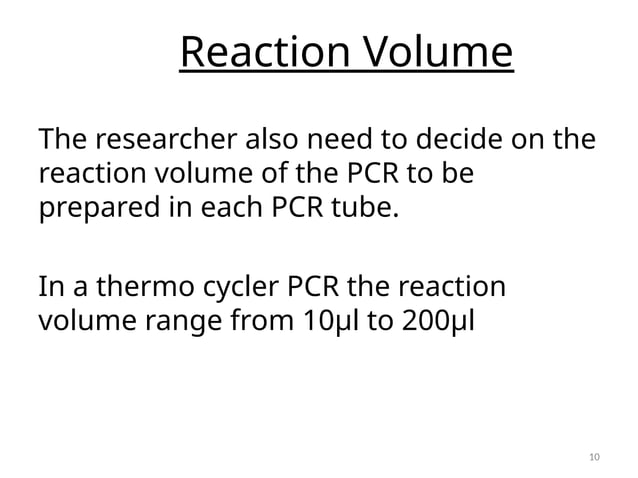 PCR CONCERPTS & PCR SET UP LECTURE.pptx. | PPTX | Chemistry | Science