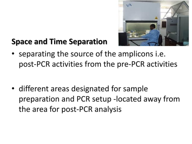 Pcr contamination prevention | PDF | Chemistry | Science