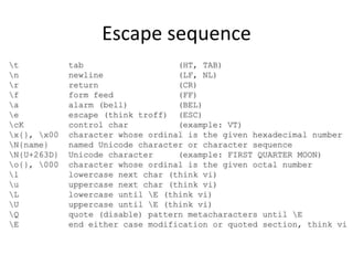 Pcre introduciton | PPT