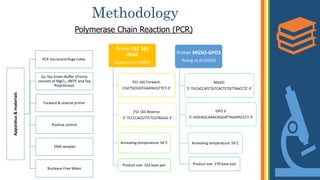 PCR for Mycoplasma sp. using VRI’s Stocks Culture (11.1.23).pptx