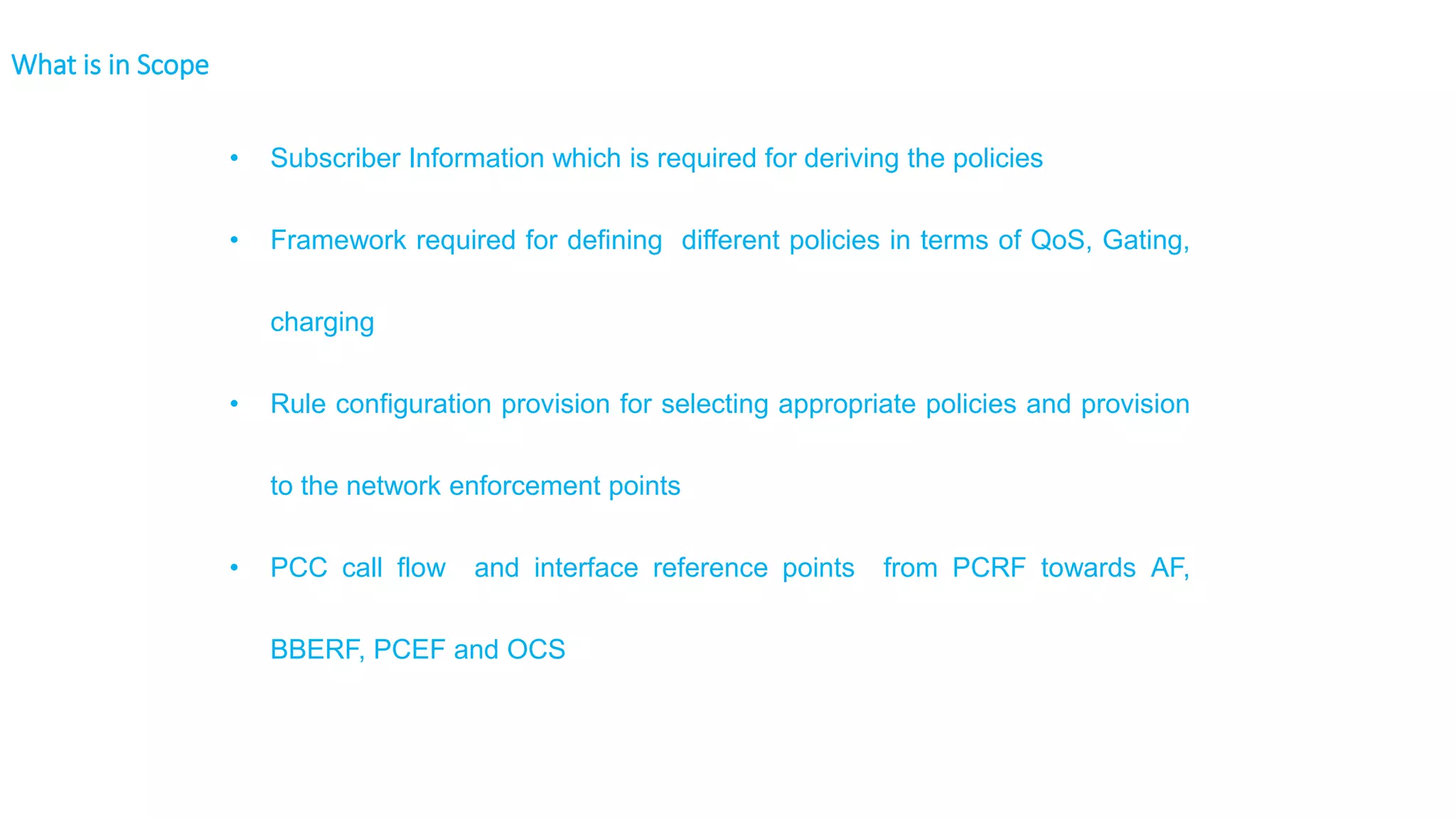 PCRF-Policy Charging System-Functional Analysis | PDF