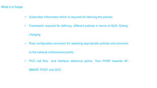 PCRF-Policy Charging System-Functional Analysis | PDF