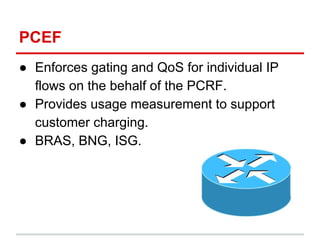 PCRF as an EPC component | PPT