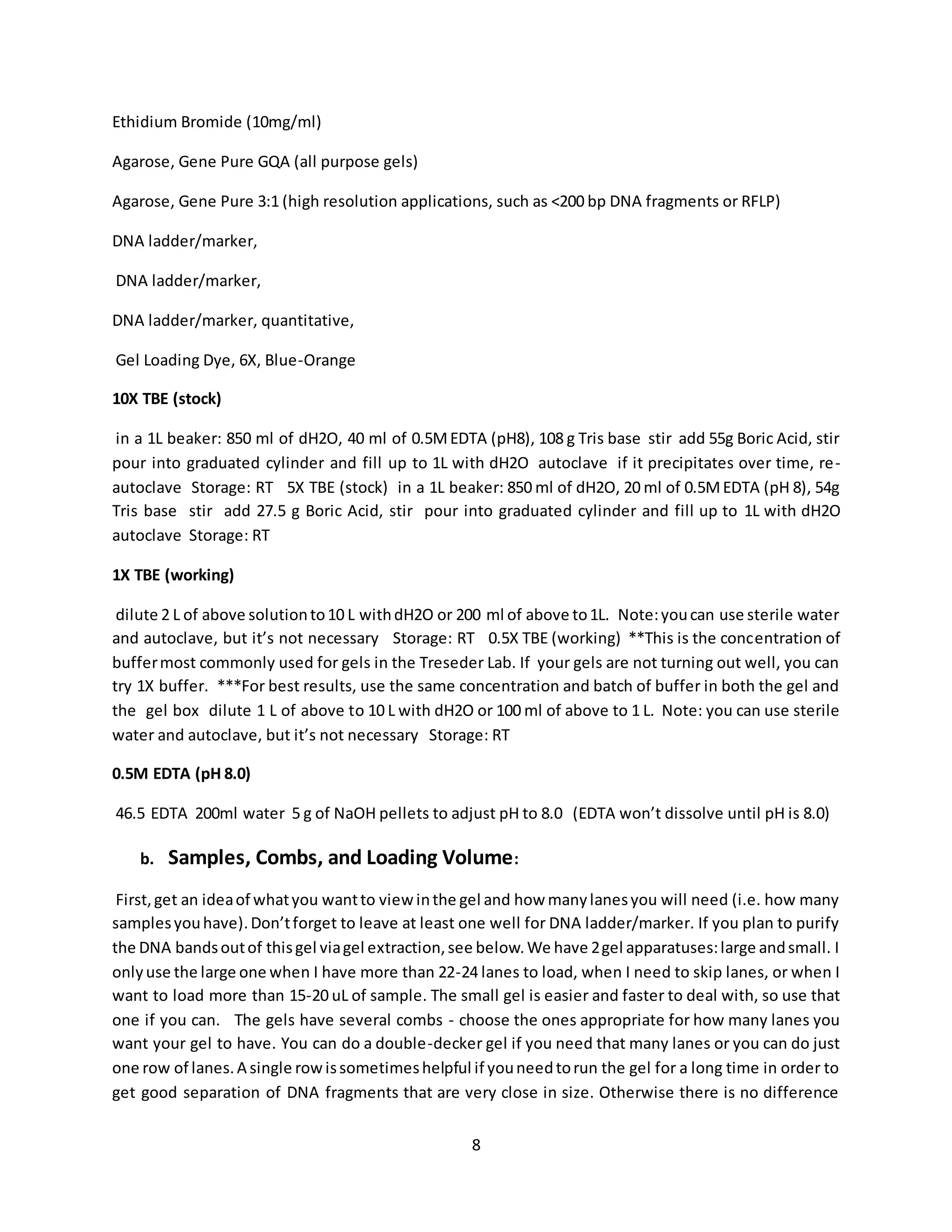 Pcr & gel | DOCX | Biological Sciences | Science