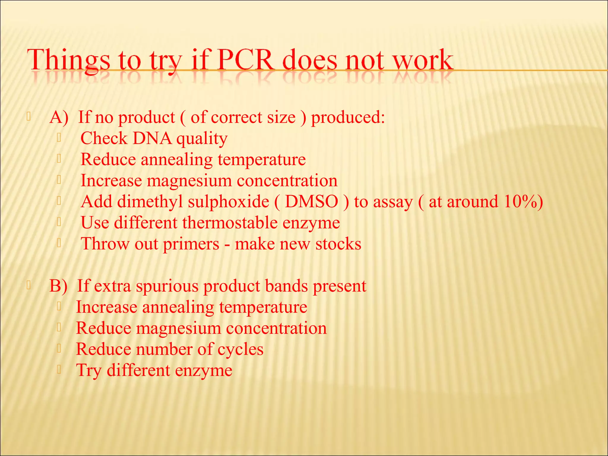 Introduction to Polymerase Chain Reaction (PCR) | PPT