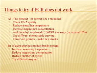 Introduction to Polymerase Chain Reaction (PCR) | PPT