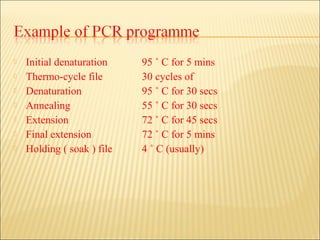 Introduction to Polymerase Chain Reaction (PCR) | PPT