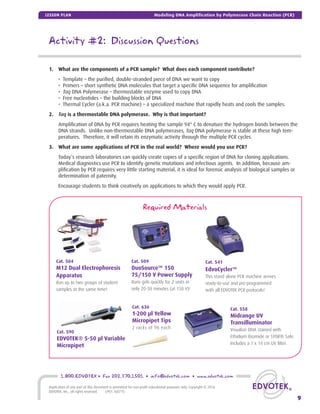 Modeling DNA Amplification by Polymerase Chain Reaction (PCR) | PDF