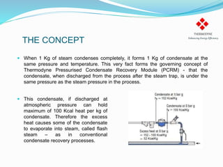 CONDENSATE RECOVERY SYSTEMS | PPTX