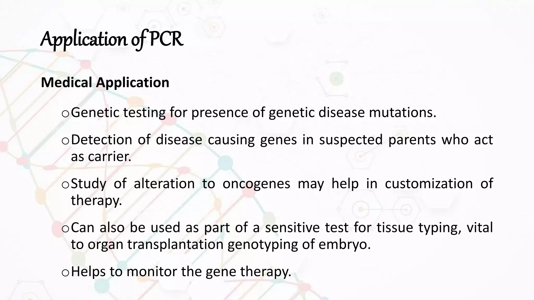 Pcr Presentation | PPTX