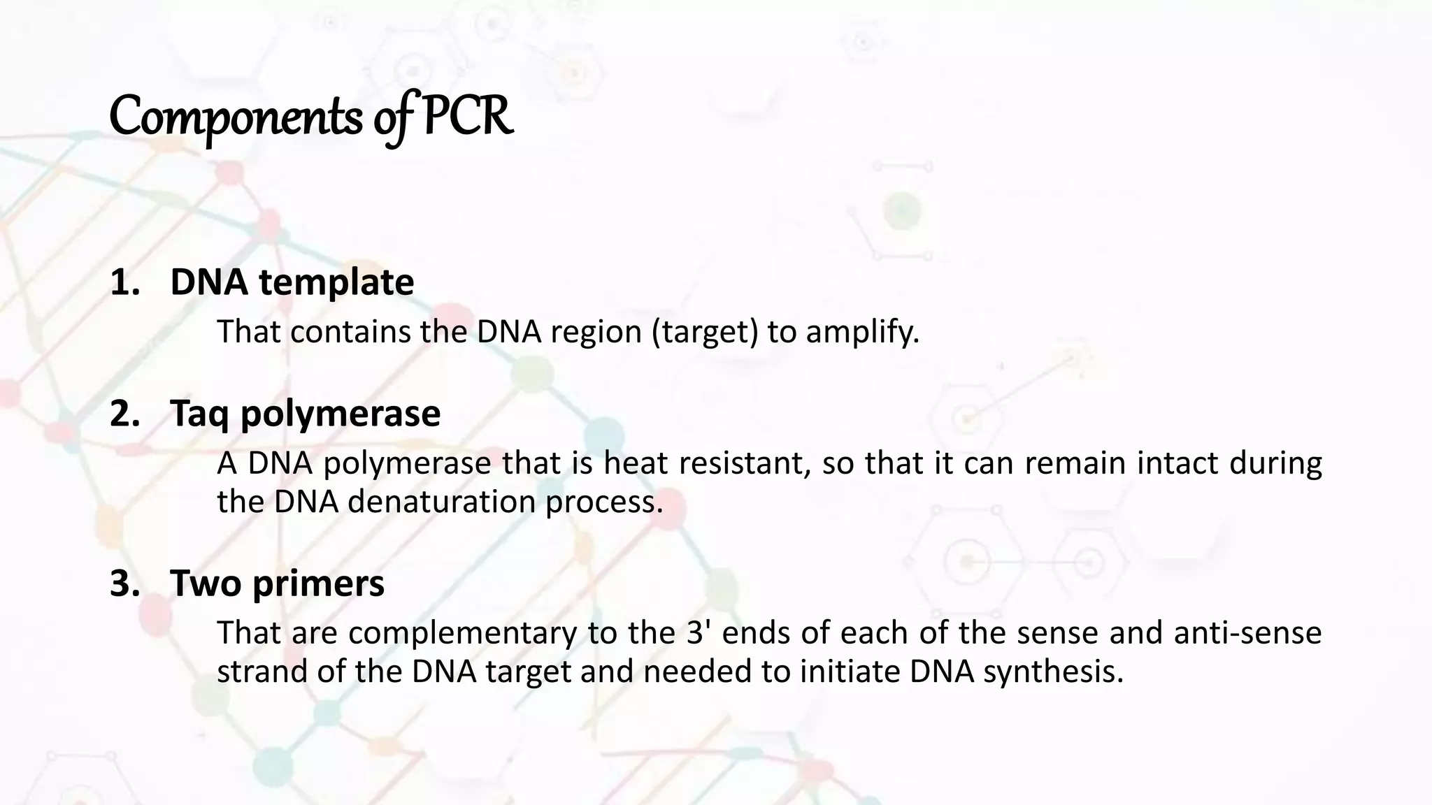 Pcr Presentation | PPTX