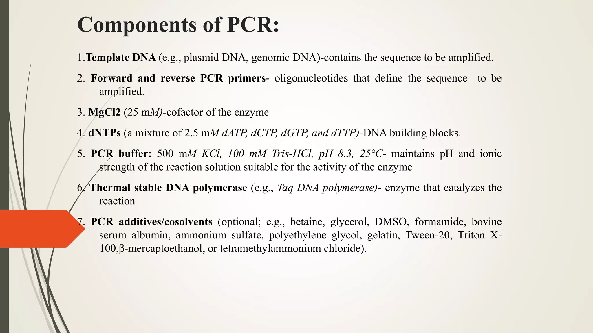 PCR ,PCR INSTRUMENTATION,STUDYS FOR GENE REGULATION.pptx