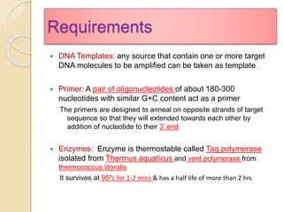 Pcr (polymerase chain reaction) | PPTX