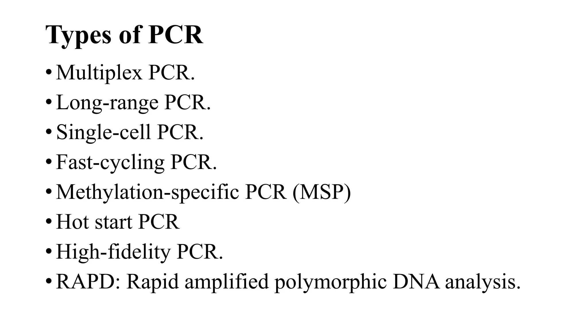 PCR (polymerase chain reaction) and Extraction of DNA from fungal plant ...