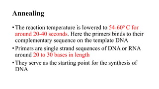 PCR (polymerase chain reaction) and Extraction of DNA from fungal plant ...