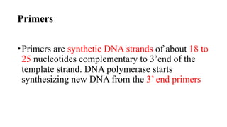 PCR (polymerase chain reaction) and Extraction of DNA from fungal plant ...