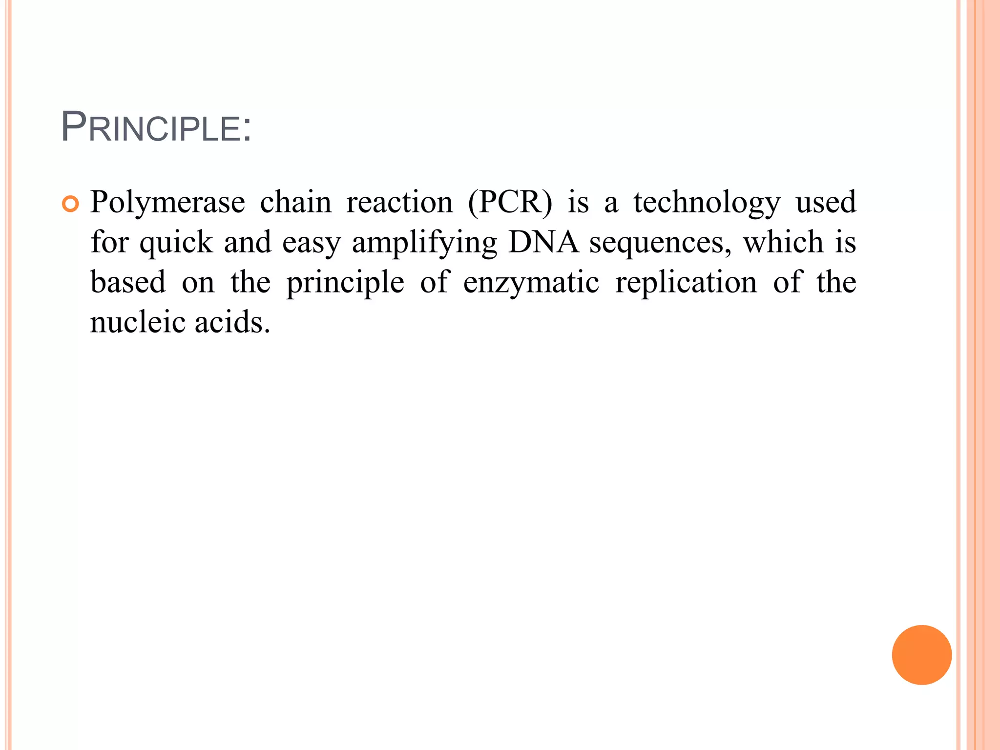 PCR (Polymerase chain reaction).pptx | Chemistry | Science