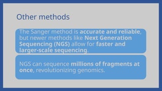 PCR ( Polymerase Chain Reaction) DNA sequencing .pptx