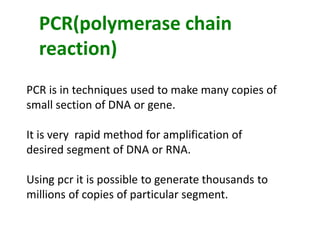 Pcr ppt | PPT