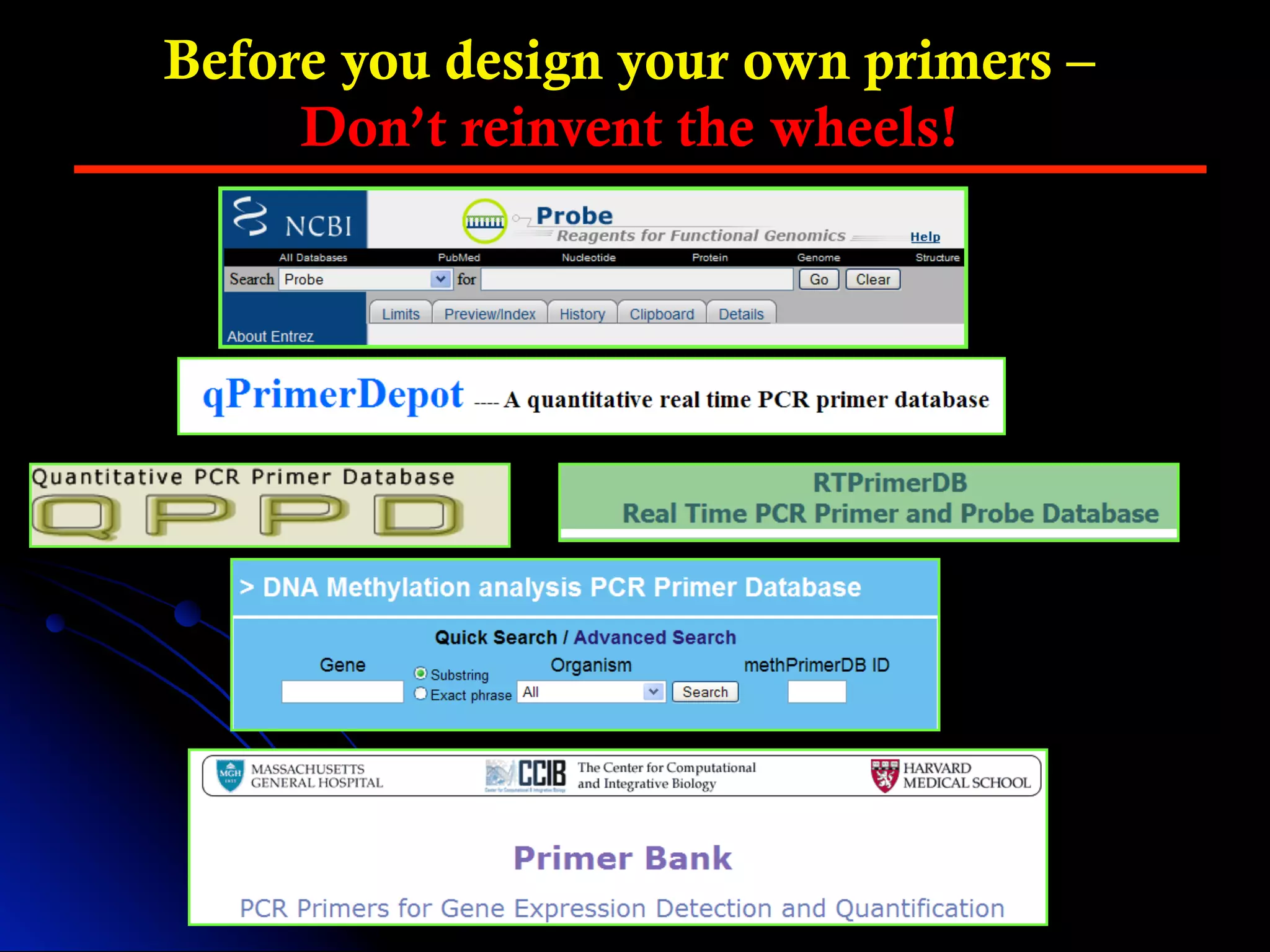 Pcr primer design | PDF | Chemistry | Science