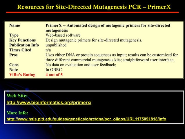 Pcr primer design | PDF | Chemistry | Science