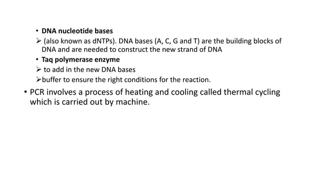Pcr primer design | PPTX | Chemistry | Science