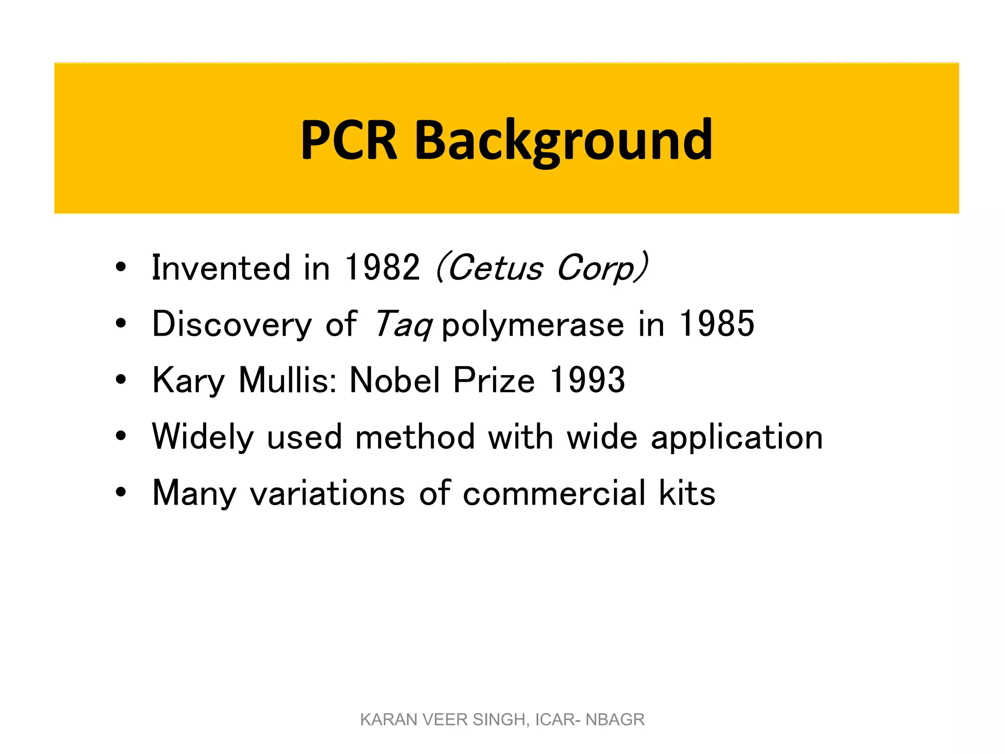 Pcr primer design | PPT