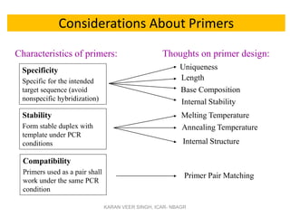 Pcr primer design | PPT